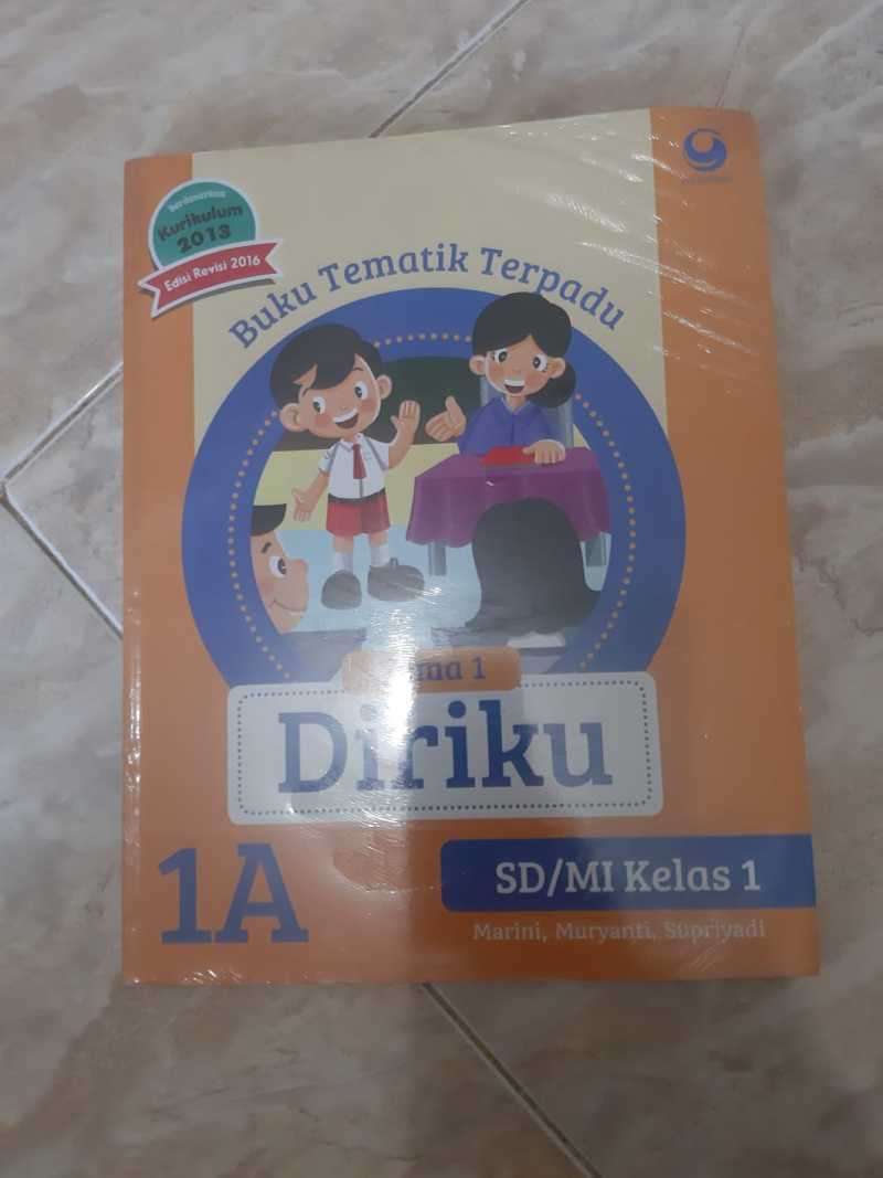 Jual Buku Tematik Terpadu Tema 1 Diriku 1A SD/MI Kelas 1 di Seller ...