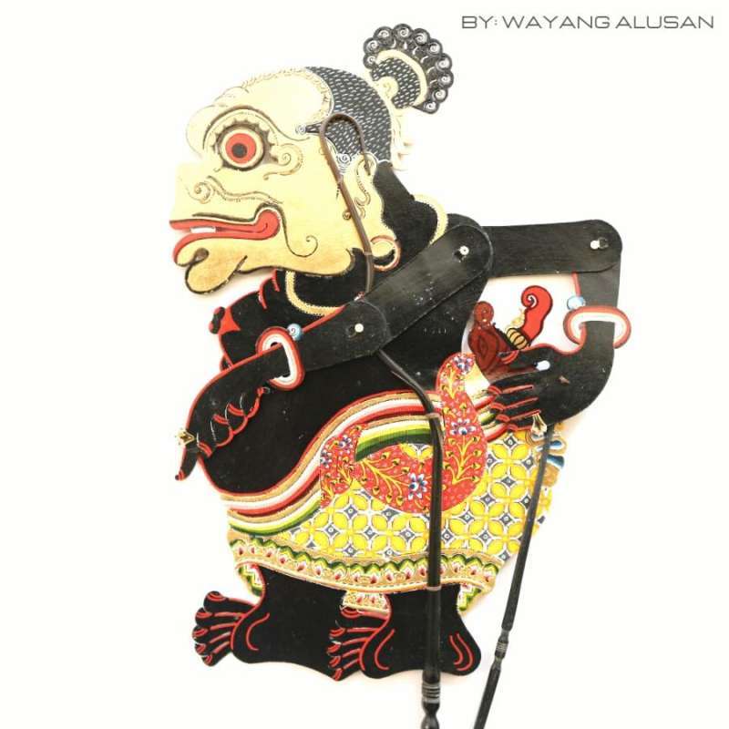 Jual Wayang Kulit Punakawan Alusan Kulit Kerbau Ukuran Standar Dalang ...