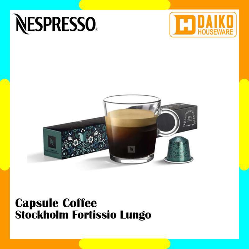 Jual Capsule Nespresso Stockholm Fortissio Lungo 1 Pack Original Nestle ...