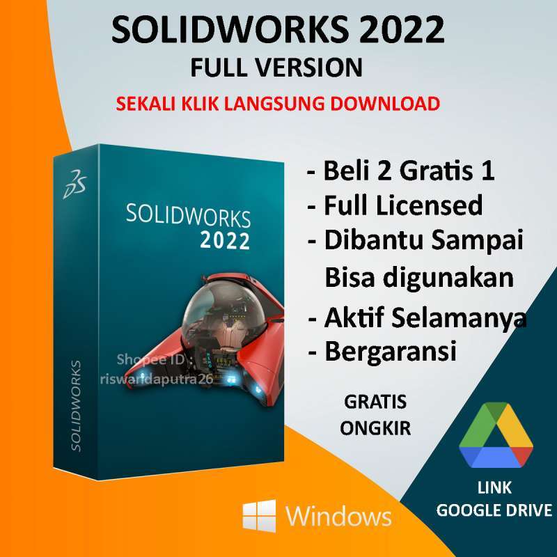 Promo Solidworks 2022 Full Version Diskon 50% di Seller waroenglink - Kota Bandung, Jawa Barat ...