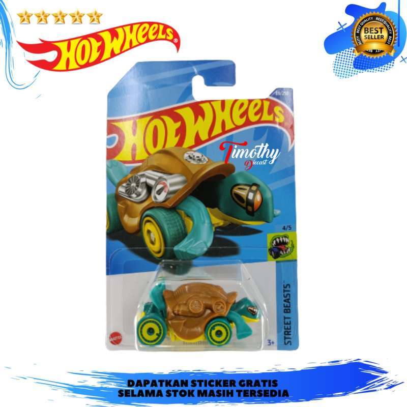 Jual Hot Wheels Turtoshell Coklat Hijau Kuning Street Beasts di Seller ...
