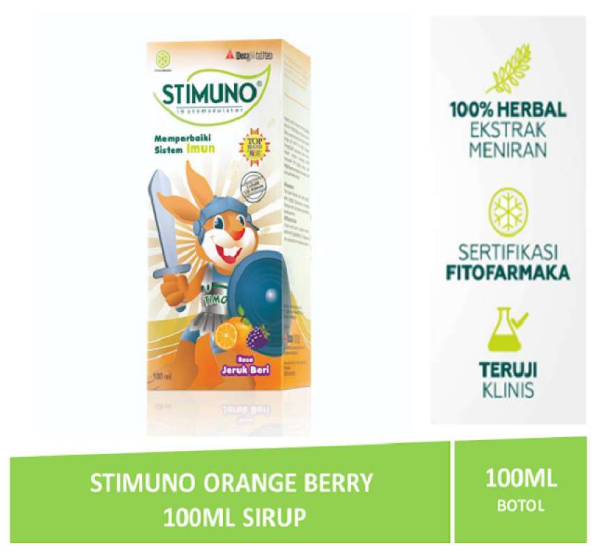 Jual Stimuno Syrup Orange Berry [100 ml] di Seller Dexa Medica Official ...