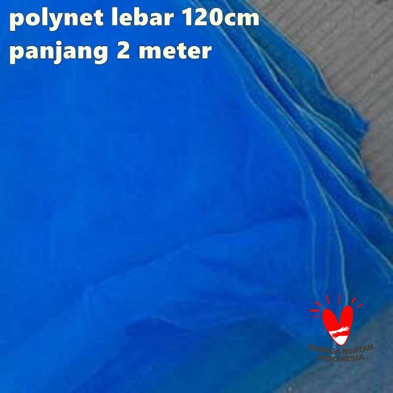 Jual Polynet biru Lebar 120 cm Panjang 2 meter Anyaman 0.3cm persegi di Seller Bambang mas ...