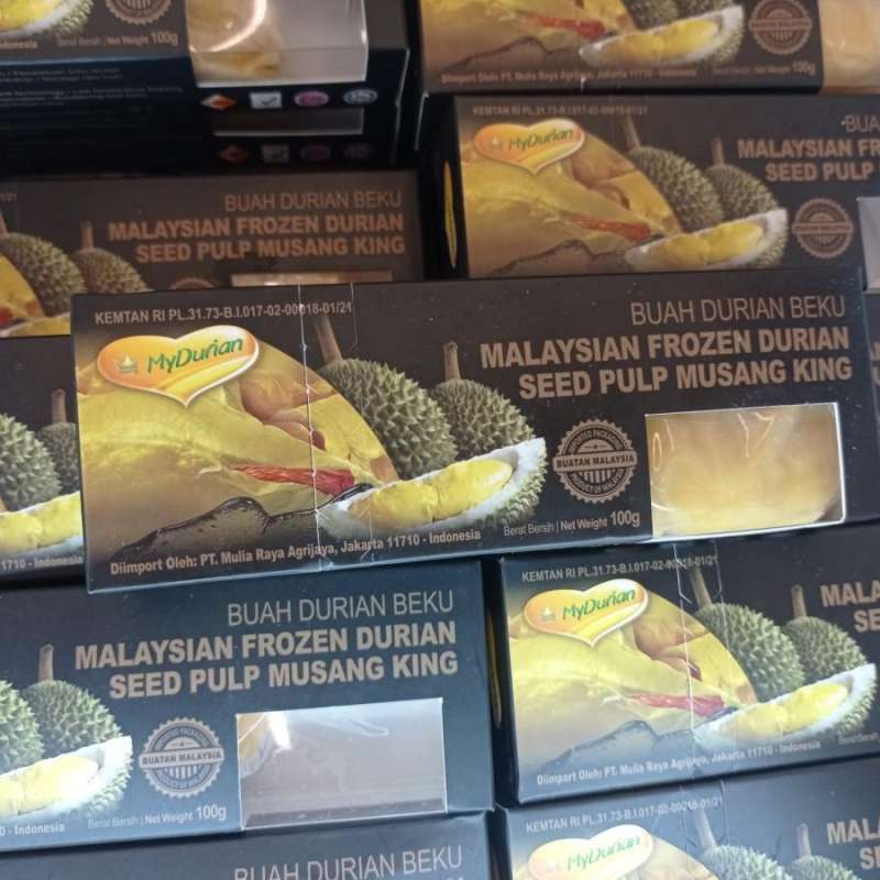 Jual Durian musang king Malaysian my durian frozen 100 gr di Seller 99shoppmarket - Meruya Utara ...