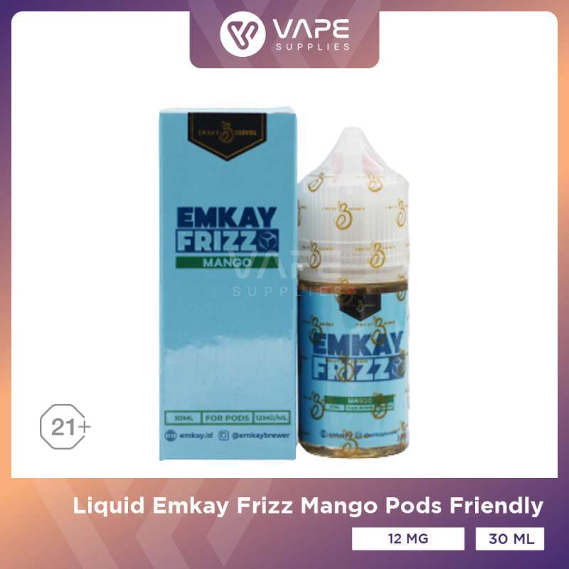 Jual Minuman Emkay Frizz Mango Pods Friendly 30ML di Seller Vape ...
