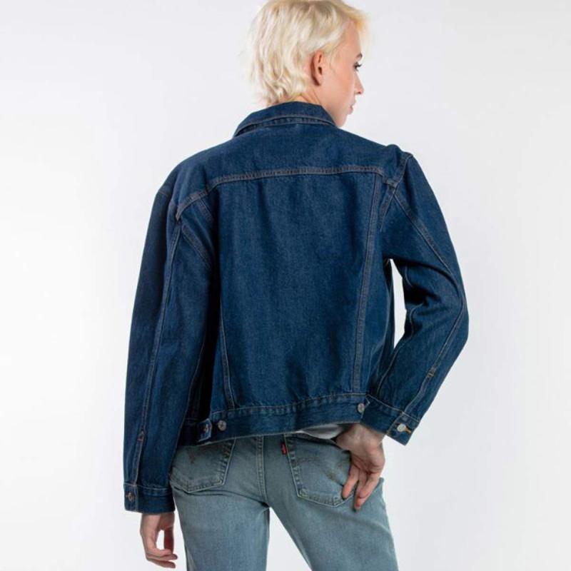 Jual Levi's Ex-boyfriend Trucker Neu Blue (29944-0011) Di Seller Levi's ...