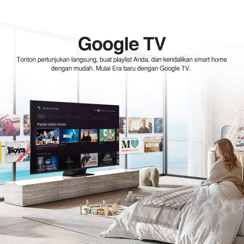 Jual Tcl 55 Inch Mini Led Google Tv 4kuhd- Vrr 144hz -imax Enchanced Dolby Atmos/vision-memc ...