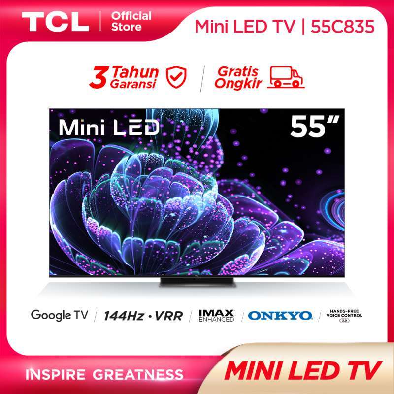 Jual Tcl 55 Inch Mini Led Google Tv 4kuhd- Vrr 144hz -imax Enchanced Dolby Atmos/vision-memc ...