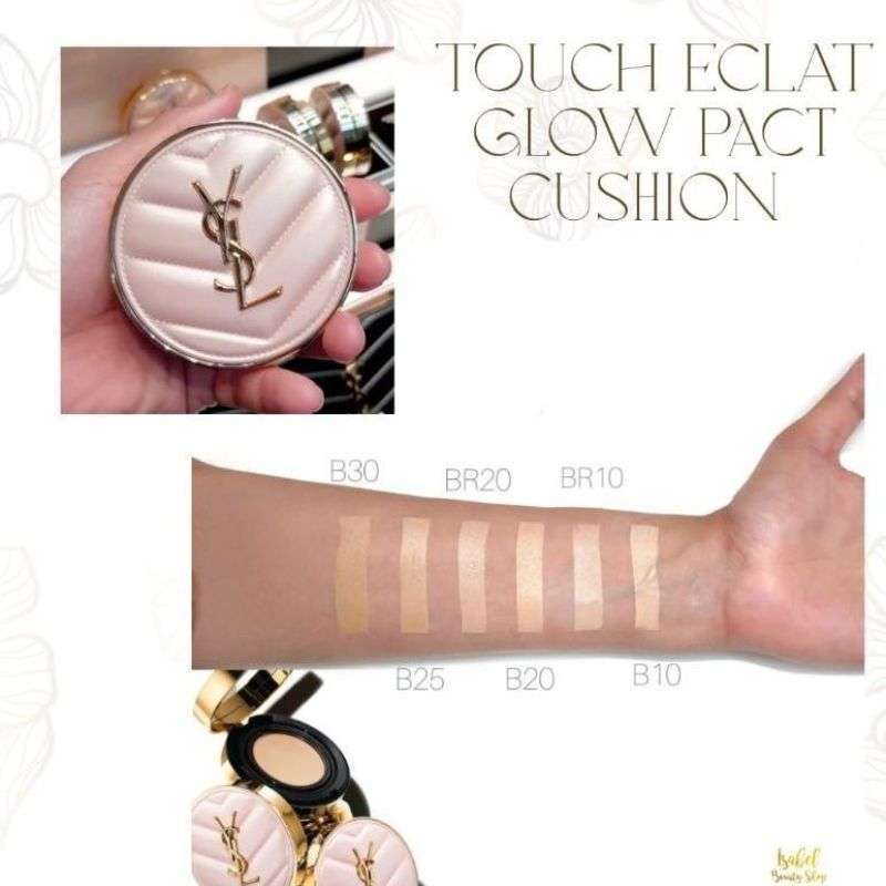 Jual Ysl Touche Eclat Glow Pact Cushion Foundation 12gr - Br20 Di Seller Shanas Shop ...