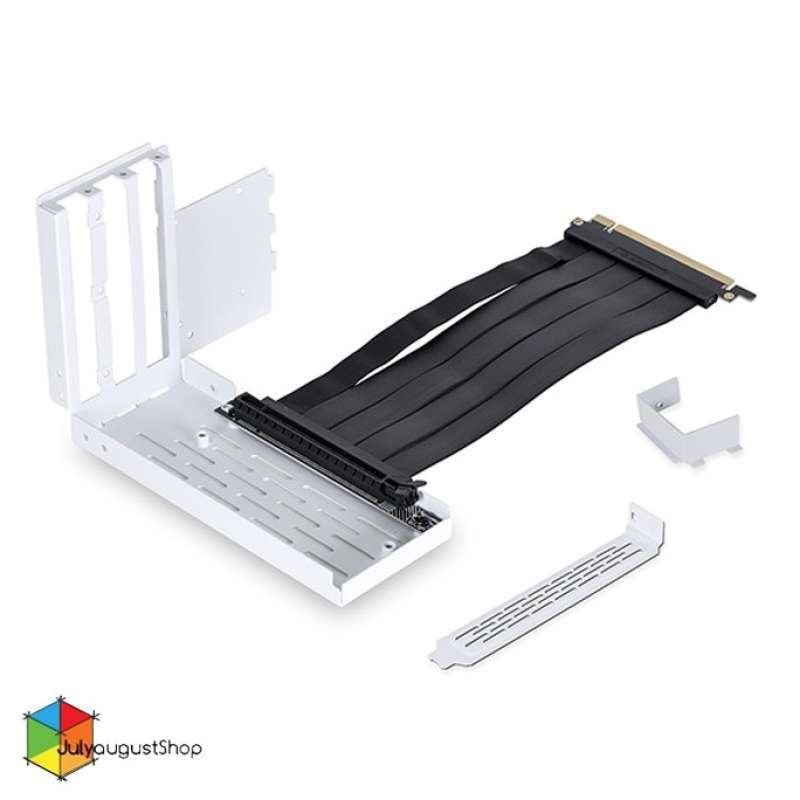 Jual LIAN LI Vertical GPU Kit for O11D EVO WHITE - PCIE 4.0 Riser Cable ...