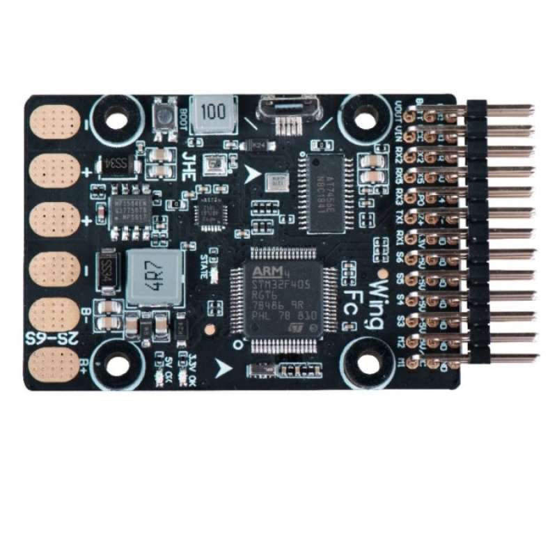 Promo F4 Fixed Wing FC 10DOF FPV INAV Flight Control Built-in OSD BEC ...