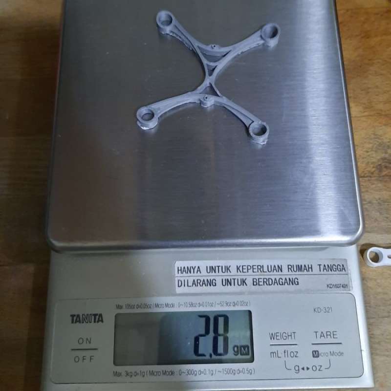 Promo 3d Print Drone Frame Brushed Ukuran 7mm (716/720) Paling Ringan ...