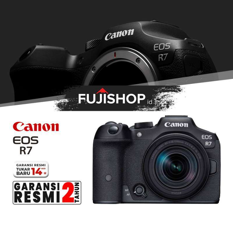Jual Canon Eos R7 Rf-s 18-150mm Stm Eos R 7 Kamera Mirrorless Garansi ...