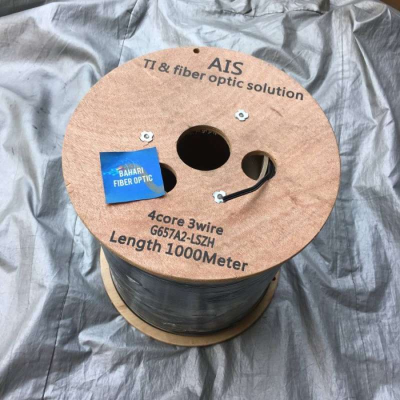 Jual Dropcore 4 core 3 seling AIS G657A2 - LSZH Panjang 1000 meter / 1 ...