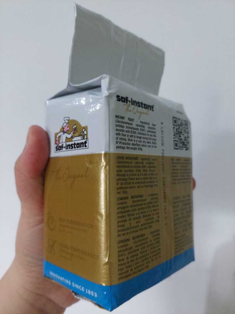 Jual Saf Instant The Original Lesafree 500g / 500 Gram Warna Emas Biru ...