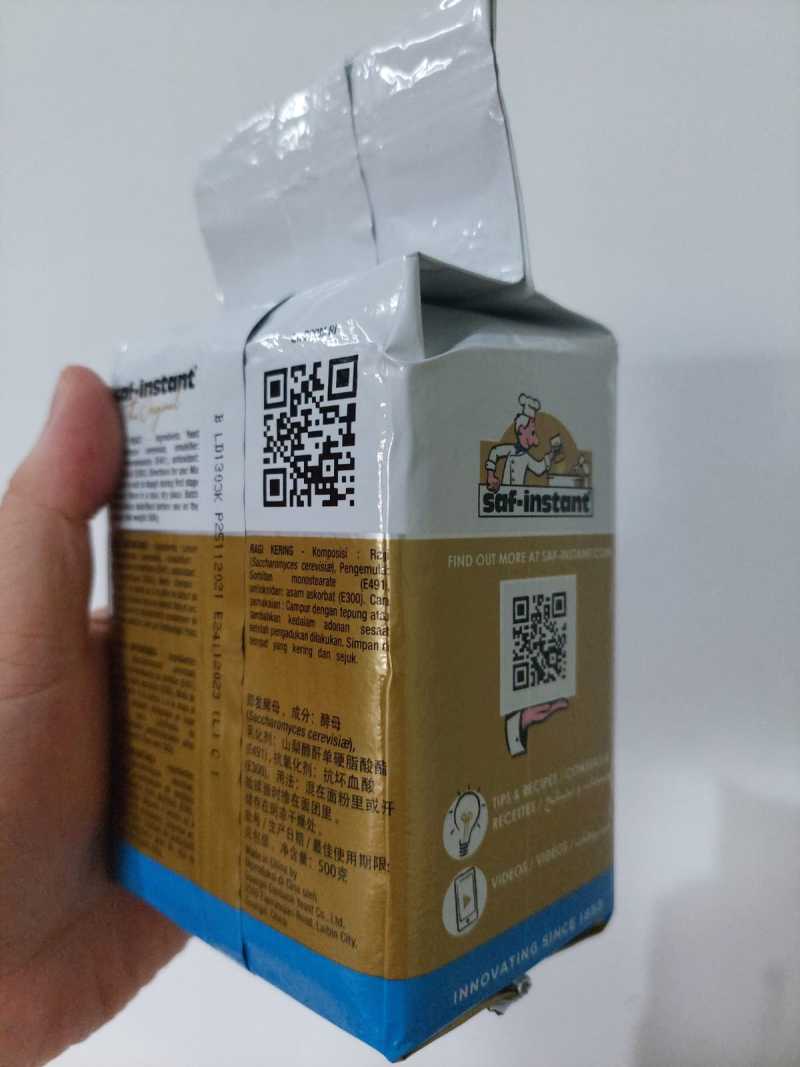 Jual Saf Instant The Original Lesafree 500g / 500 Gram Warna Emas Biru ...