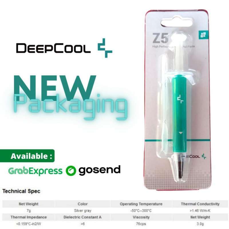 Jual Deepcool Z5 Pasta Processor Thermal Paste Deepcool di Seller OC ...