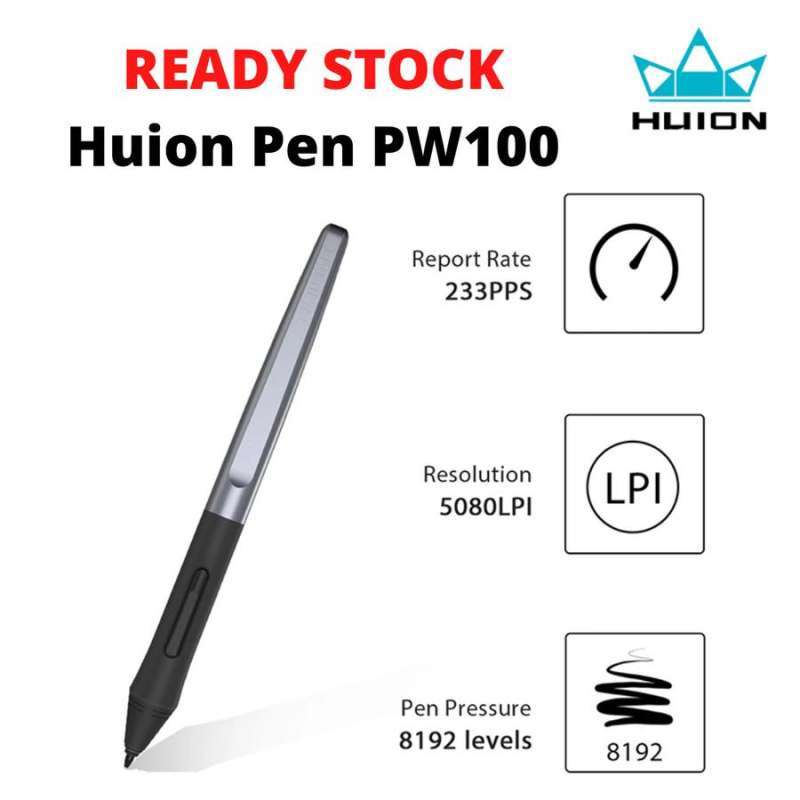 Jual Huion PW100 di Seller OC Tech - Kedung Baruk, Kota Surabaya | Blibli