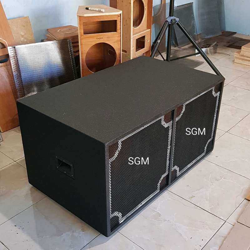 Jual Box planar 15 inch double box speaker planar 15 dua lubang di ...