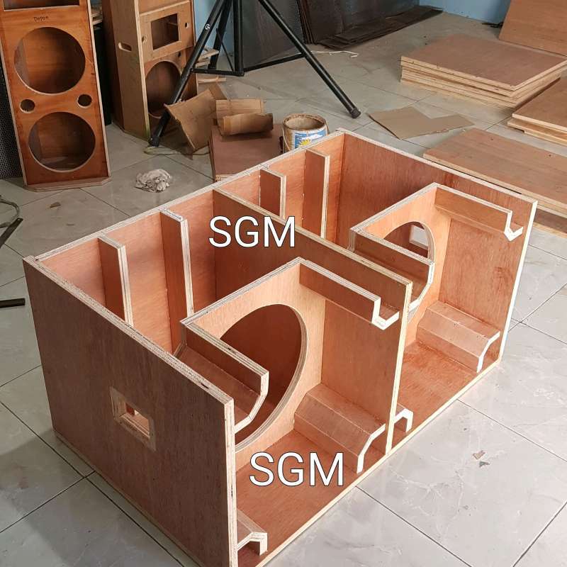 Jual Box planar 15 inch double box speaker planar 15 dua lubang di ...