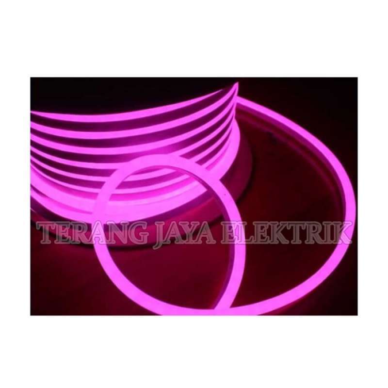 Jual Dijual Lampu Led Neon Flex / Lampu Selang PINK IP44 220V per 6 Mtr ...