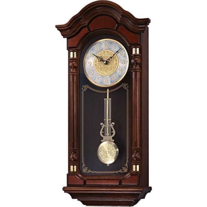 Promo Jam Dinding SEIKO Kayu Japan Westminster QXH004B QXH004 Brown ...