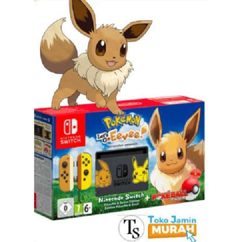 Jual Nintendo Pokemon - Console Nintendo switch Pokemon Pikachu evee ...