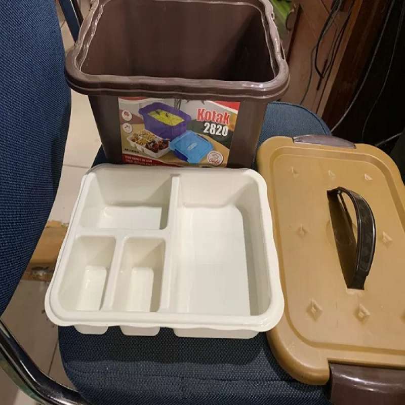 Jual Kotak Makan Plastik Box Makan Tempat Makan Wadah Syukuran Rantang ...