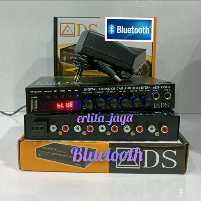 Jual PARAMETRIK PREAMP EQUALIZER DB QUAT DBB-999EQ BLUETOOTH FREE ...