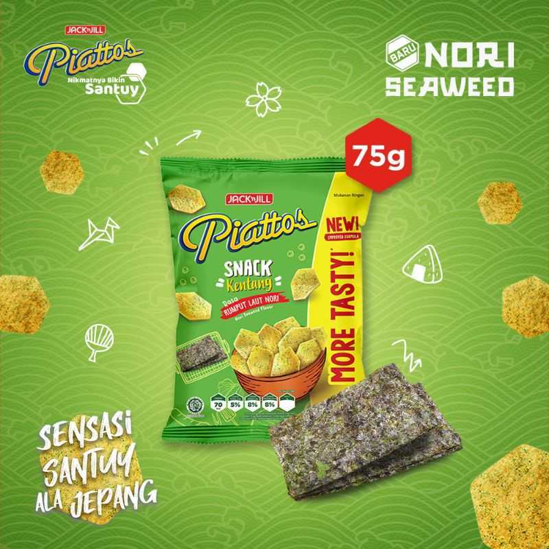 Jual PIATTOS RUMPUT LAUT 75 GR di Seller PAMELLA SUPERMARKET - PAMELLA ...