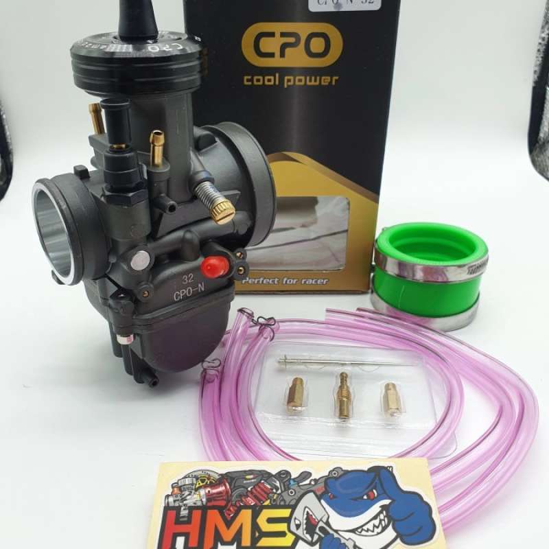 Promo KARBURATOR PWK 24 26 28 30 32 34 CPO BLACK N RACING FREE PJ MJ ...