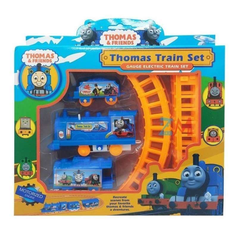 Jual TRAIN PLAY SET THOMAS ELECTRIC 877-33 TRACK KERETA API di Seller ...