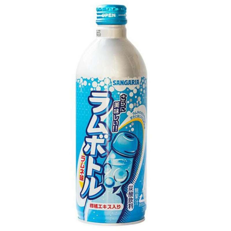 Jual Sangaria Ramune Soda Original - Japanese Carbonated Soft Drink 500 ...