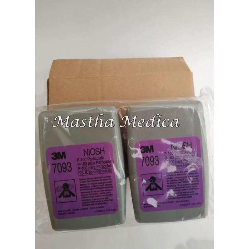 Promo Cartridge Respirator 7093 3m Particulate Filter Niosh Diskon 17% Di Seller Mastha Medica ...