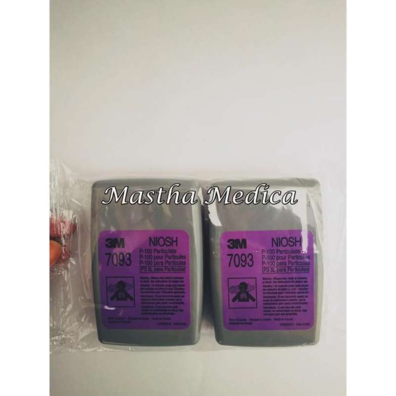 Promo Cartridge Respirator 7093 3m Particulate Filter Niosh Diskon 17% Di Seller Mastha Medica ...
