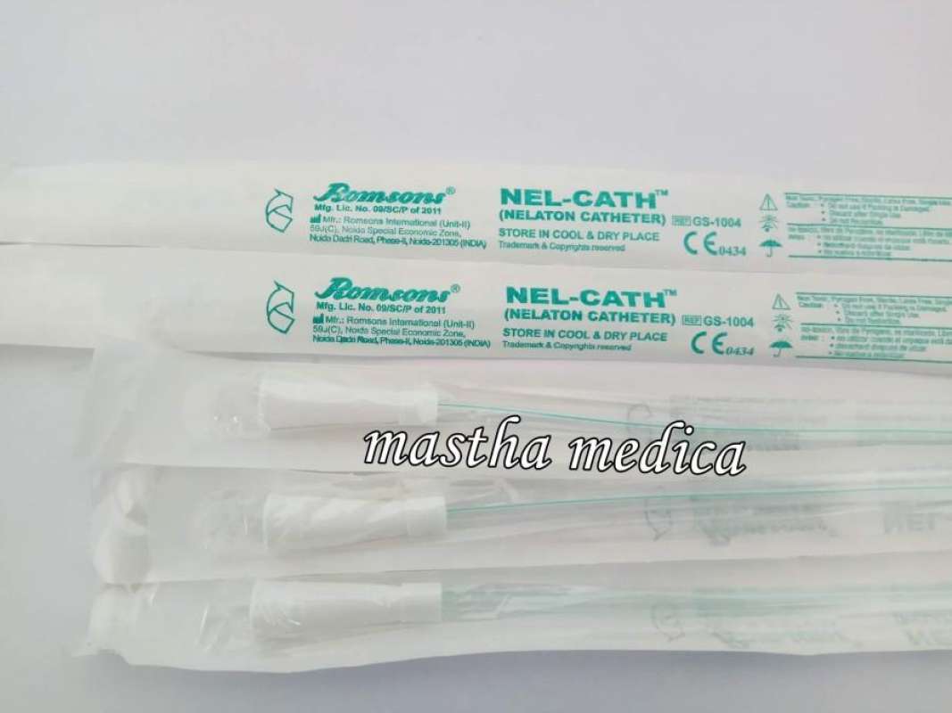 Promo Nelaton Catheter Kateter Romsons GS 1004 Nel Cath 12 Fr Drainase ...