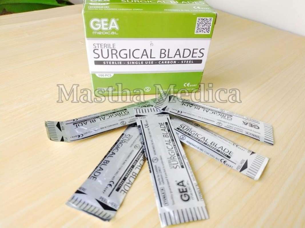 Promo Surgical Blade Bisturi mata Pisau Scalpel Bedah operasi GEA no 20 ...