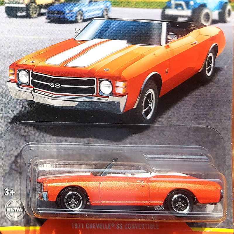 Jual MATCHBOX LOCAL CRUISERS 1971 CHEVELLE SS CONVERTIBLE ORANGE di ...