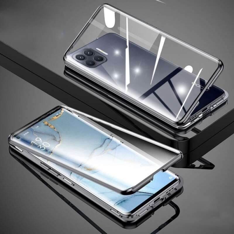 Promo Oppo reno 4f F17 PRO reno4f double side magnetic case Diskon 19% ...