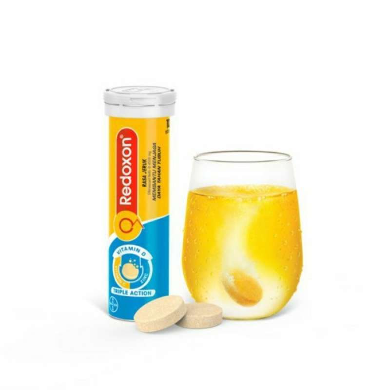 Promo Redoxon Triple Action Isi 10 Tablet (Original) Diskon 17% di ...