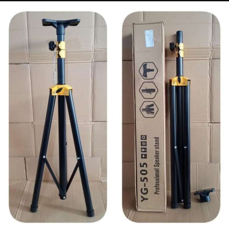 Jual Stand/ Tripod Speaker Besi Yg-508 (2 Pcs) Di Seller Toko ...