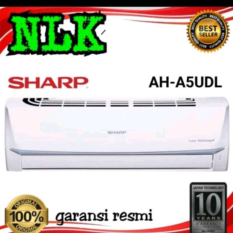 Jual AC SHARP AH - A 05 UDL 1/2 PK LOW WATT + PASANG INSTALASI di Seller Toko NLK - Cipondoh ...