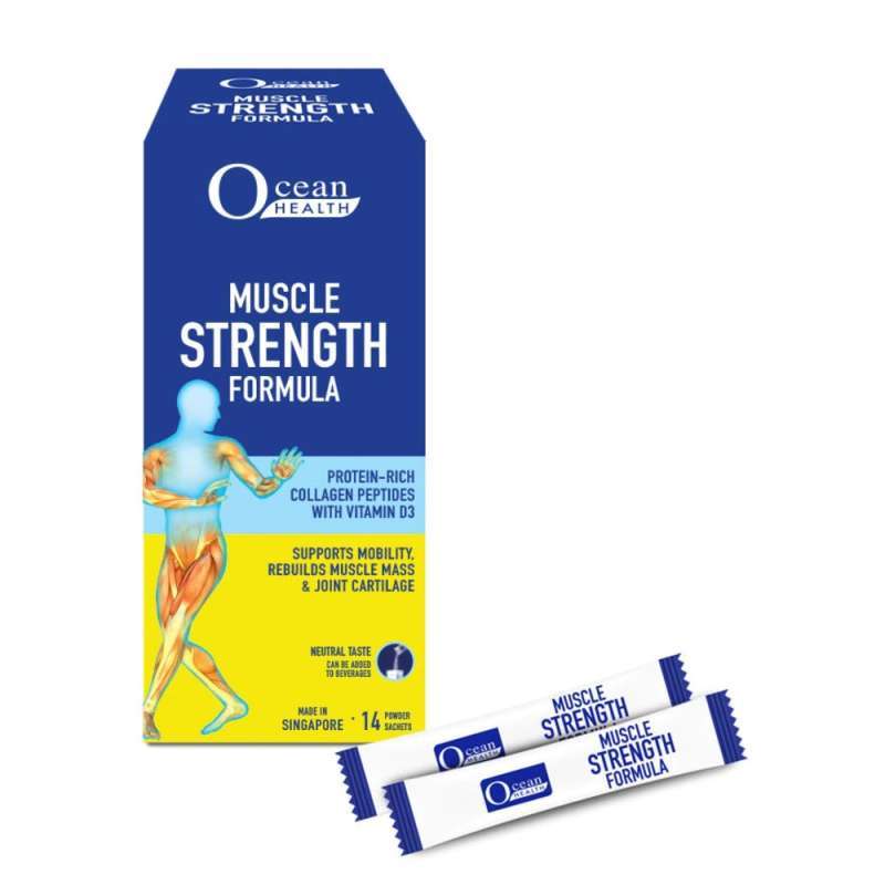 Jual Ocean Health Muscle Strength Formula Sachet 14s di Seller ...