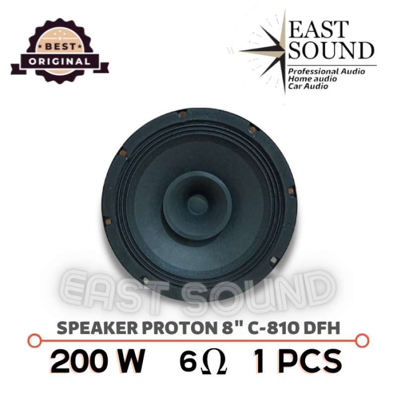 Jual SPEAKER PROTON 8 INCH C-810 DFH di Seller East Sound Pro & Car ...
