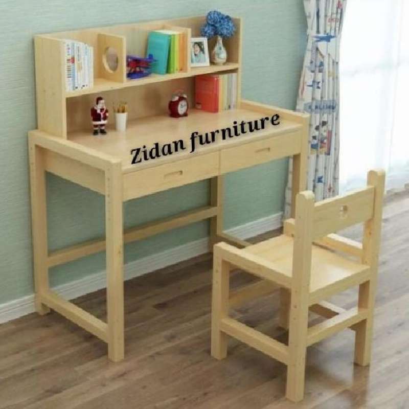 Jual meja belajar anak buat di rumah di Seller Zidan furnitur ...