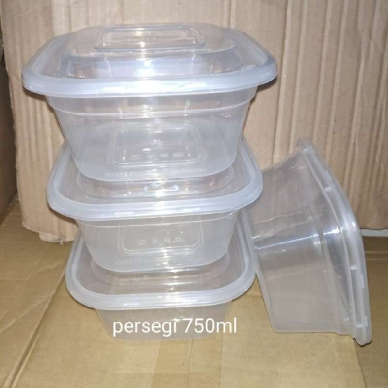 Jual Kotak Makan Persegi Tinggi 750Ml - Box Thinwall Food Container -25 ... Jual Kotak Makan Persegi Tinggi 750Ml - Box Thinwall Food Container -25 ...