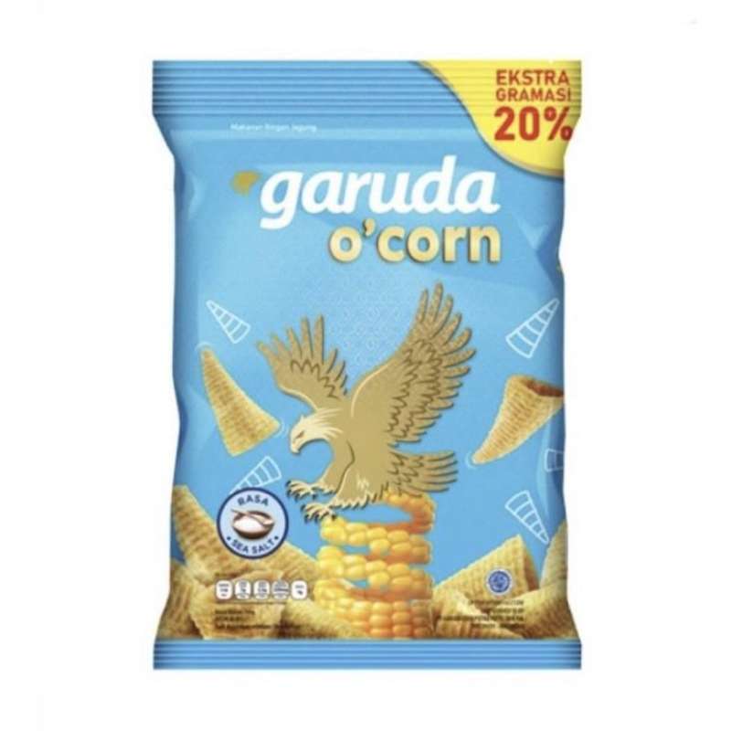 Jual Garuda Potato Bbq 60gr / Garuda O'corn Sea Salt 80gr/snack Garuda ...