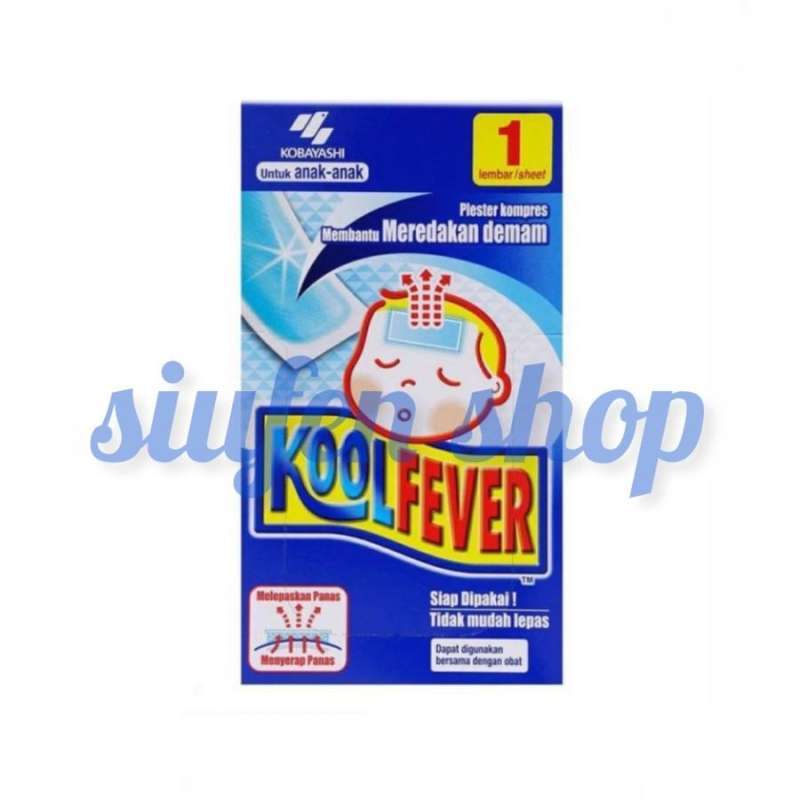 Jual Koolfever / Kool Fever / Baby / Anak / Dewasa / Plester Kompres ...