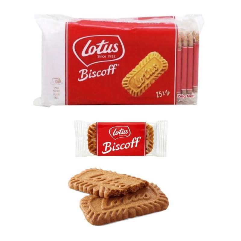 Jual Lotus Biscoff Biscuit Karamel - Lotus Biscoff Caramelised 25pcs ...