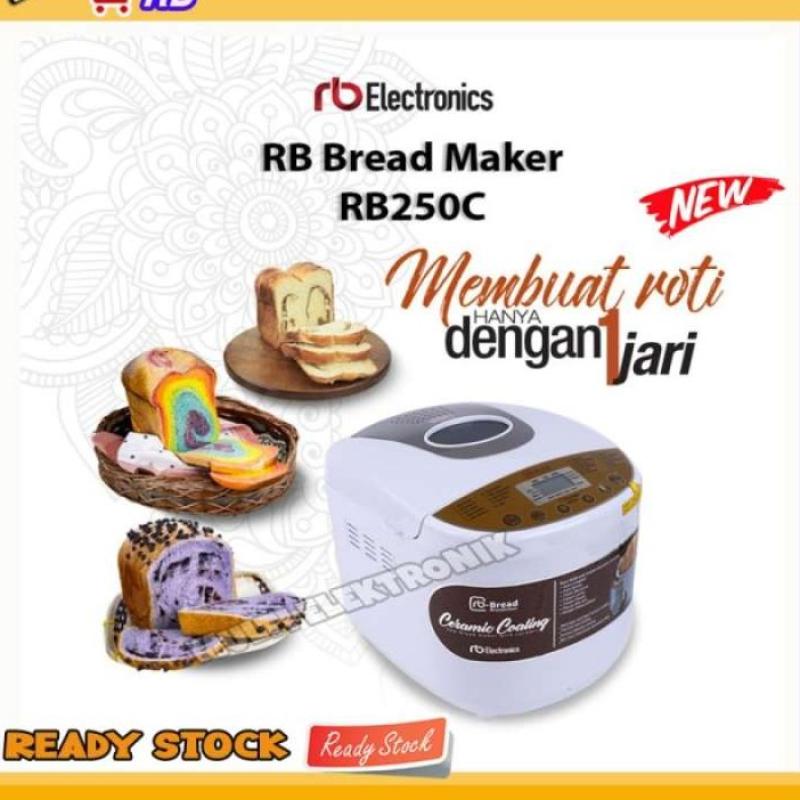 Promo Mesin Roti Otomatis Dengan 1 Jari | Rb Bread Rb250C Wadah Keramik ...